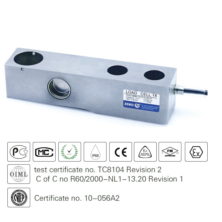 BM8H load cell Manufacturers,Zemic BM8H Shear beam load cell ...